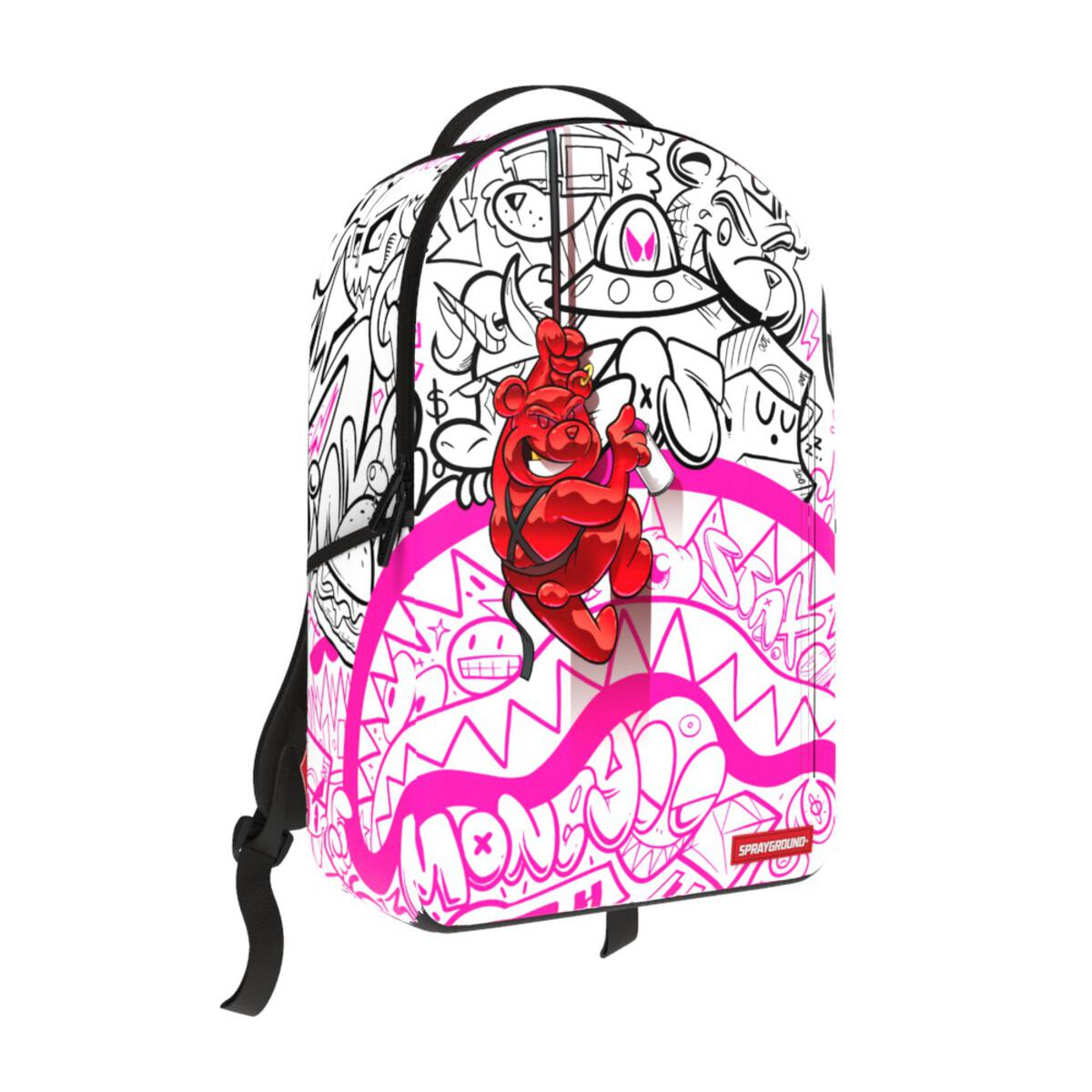 Spray Ground DIABLO BEAR REPEL GRAFFITI Back Pack (B5701) – Viper Soles