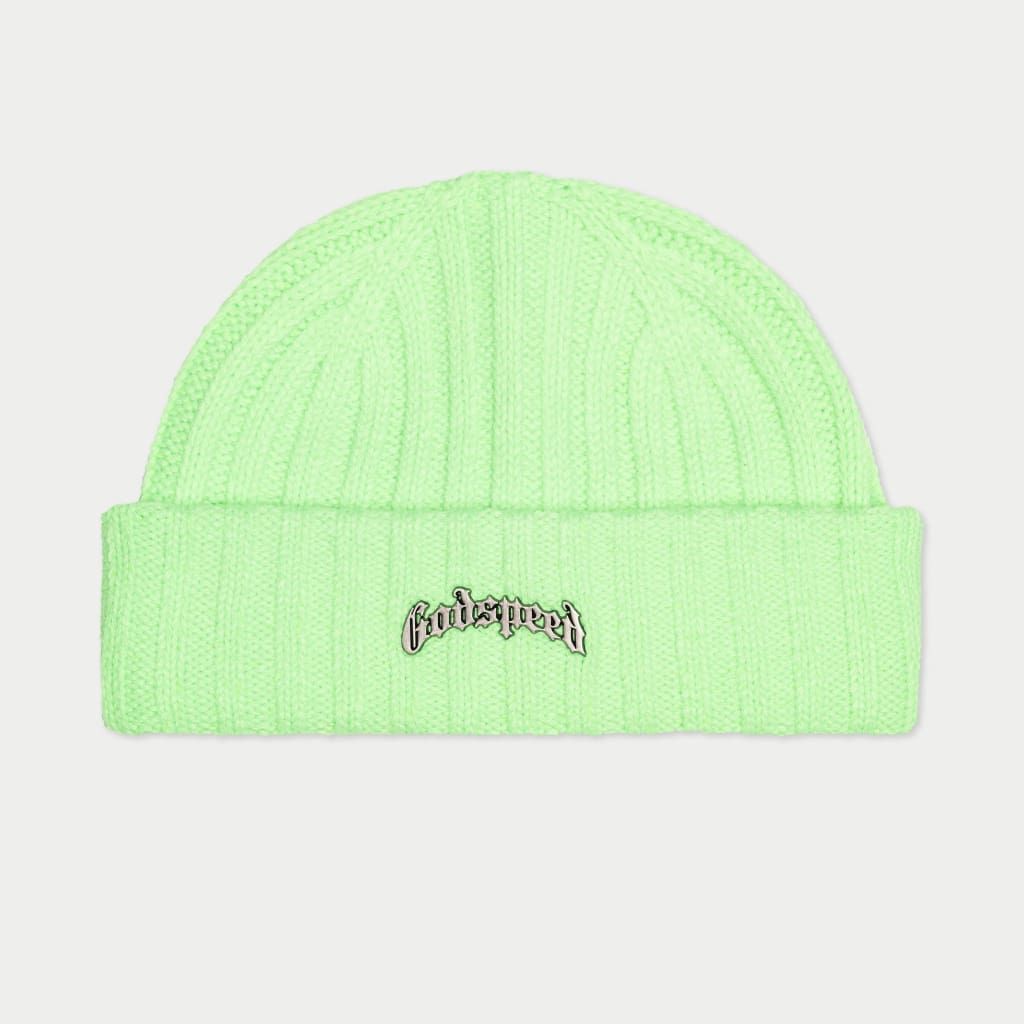 God Speed Og Logo Emblem Beanie Hat (Volt) – Viper Soles