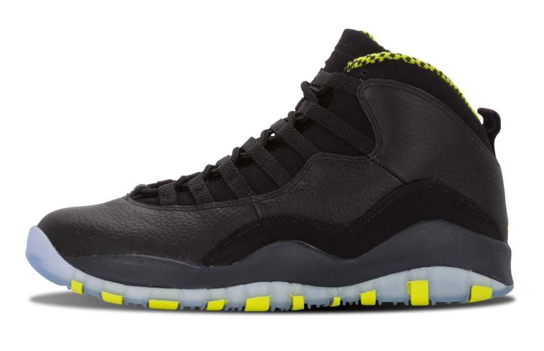 Air Jordan 10 venom green (USED) – Viper Soles