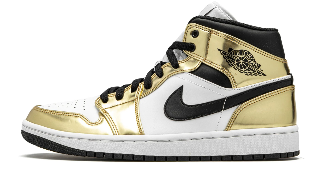 Air Jordan 1 mid metallic gold (USED) – Viper Soles