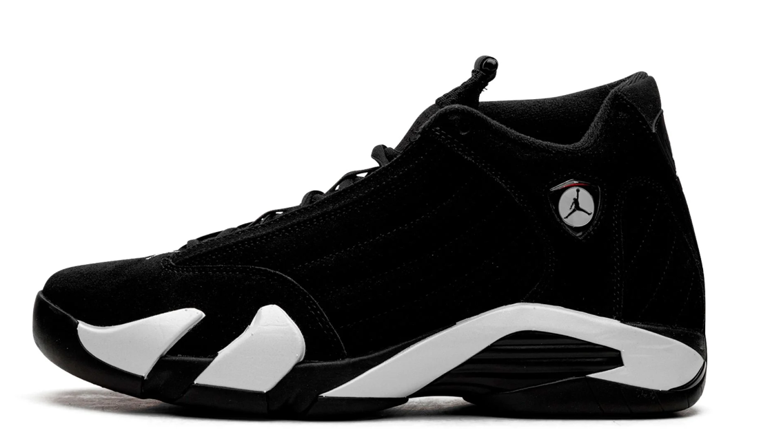 Air Jordan 14 black White – Viper Soles