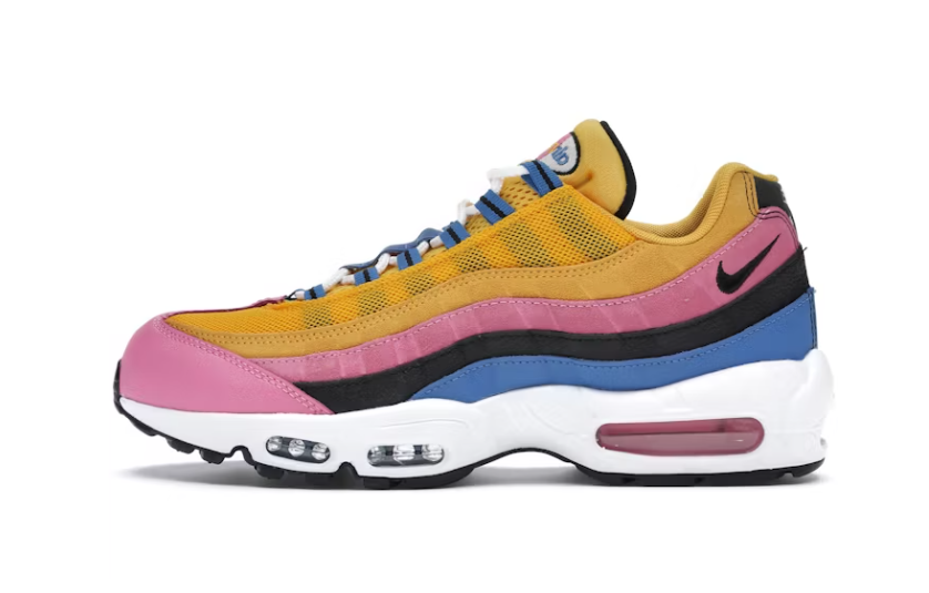 Nike air max 95 multi color suede (USED) – Viper Soles