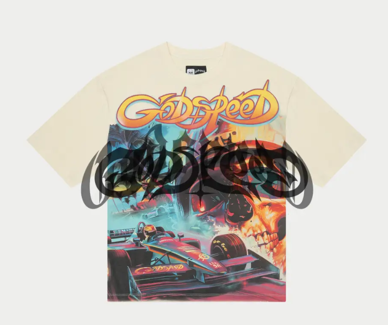 God Speed Tee F1 Dreams (Bone) – Viper Soles