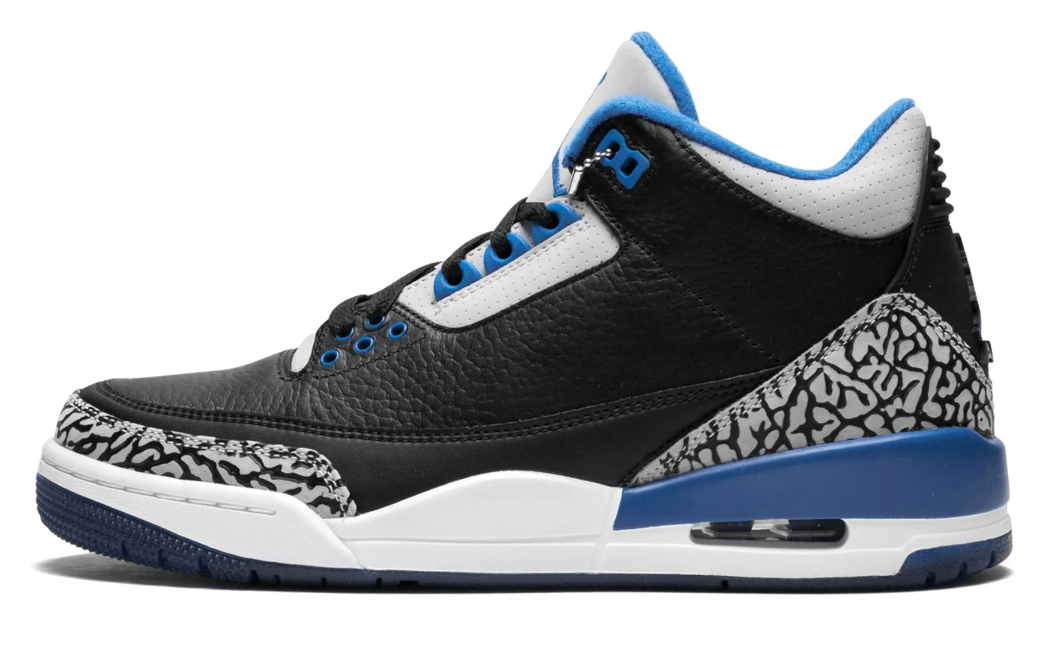 Air Jordan 3 Sport Blue (USED) – Viper Soles